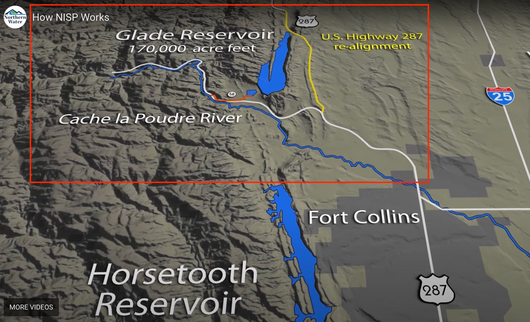 Future Glade Reservoir Site (Laporte, CO)