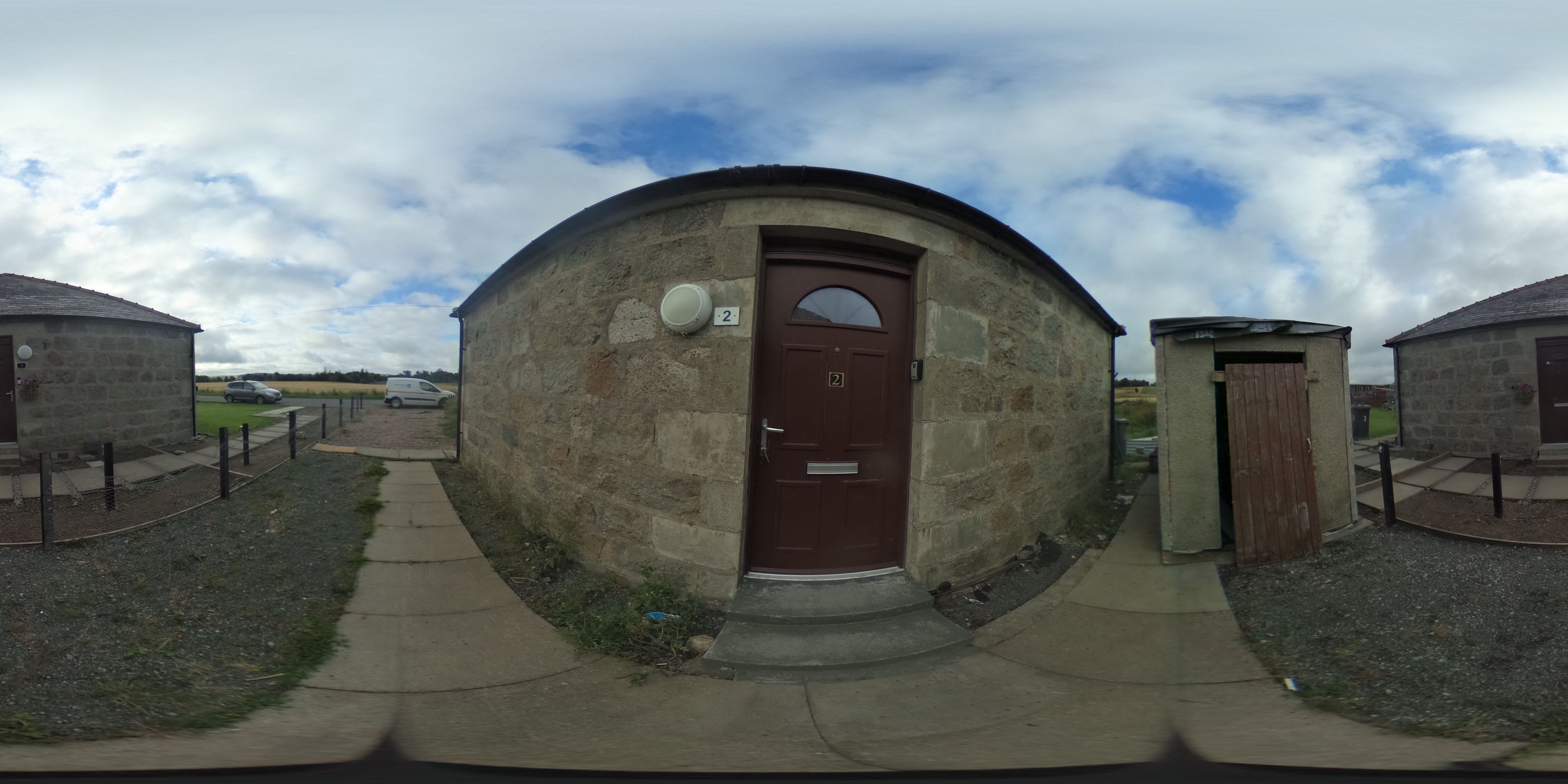 2 Muiralehouse Terrace, Bridge of Marnoch. Damage Tour.