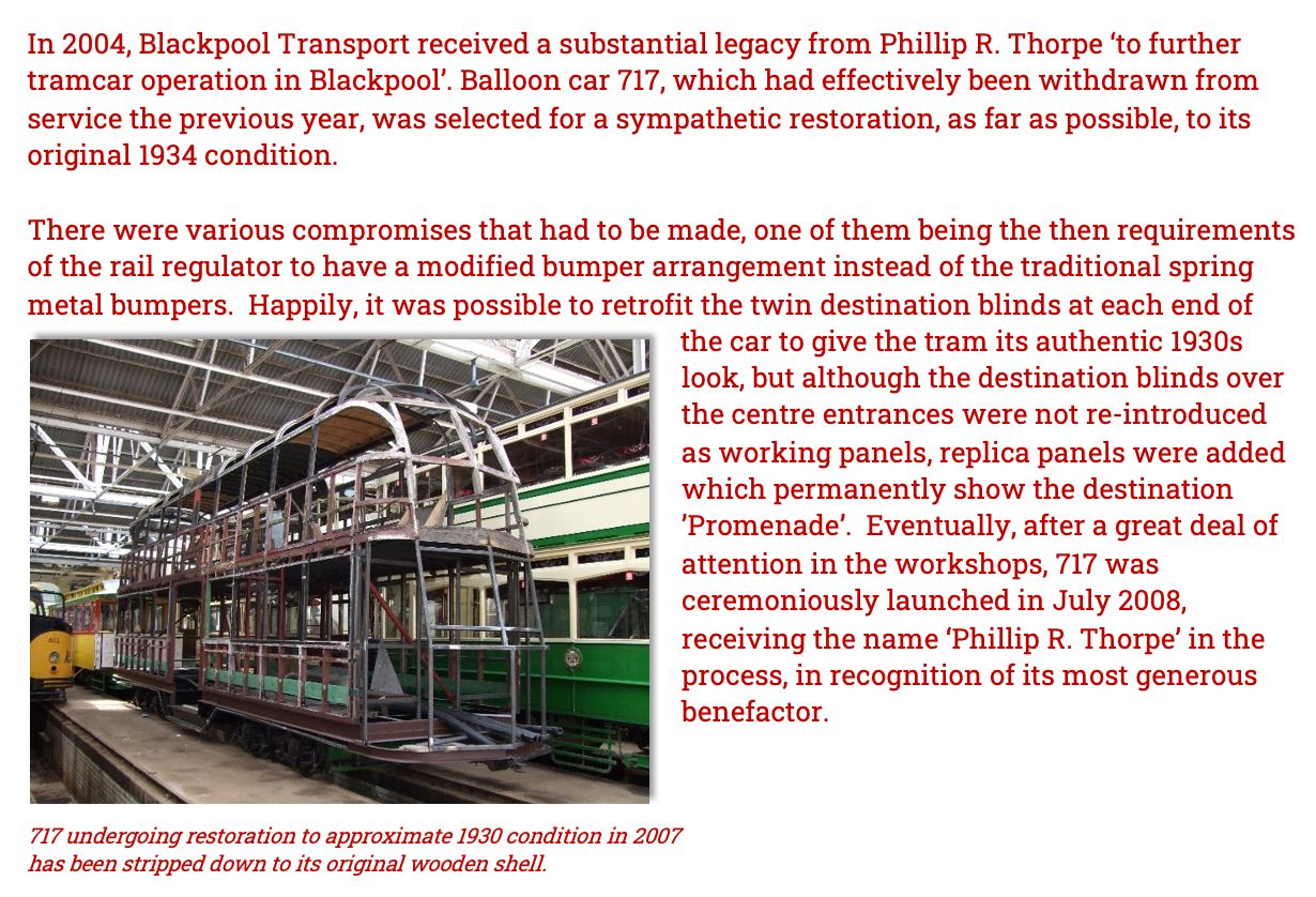 Blackpool Heritage Tram Shed - Part 1